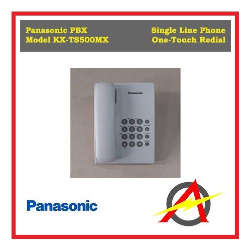 Panasonic PABX Single Line Telephone KX-TS500MX, Computers & Tech ...