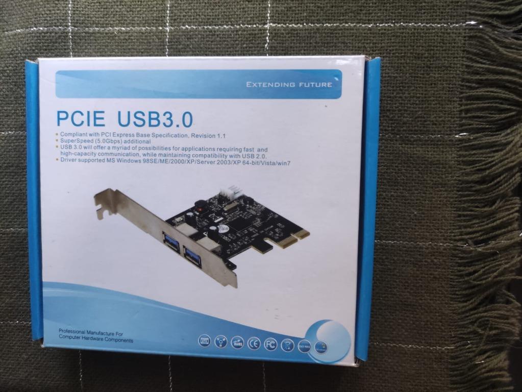 PCIE Card - USB 3.0 Cards, 電腦＆科技, 電腦周邊及配件, 電腦周邊產品 - Carousell