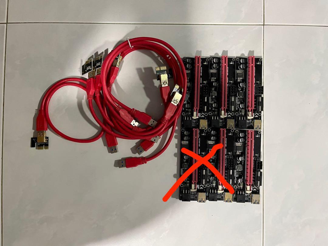 Pcie Mining Risers, Computers & Tech, Parts & Accessories, Computer ...