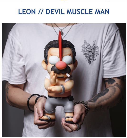 (Per-order)fools Paradise LEON // DEVIL MUSCLE MAN 魔鬼筋肉人 Fools Paradise ...