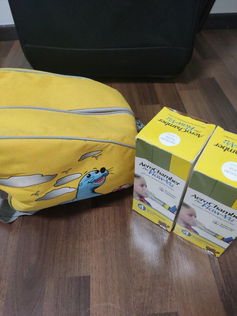 Philips Sami the seal nebulizer respironics aero chamber with bag ...