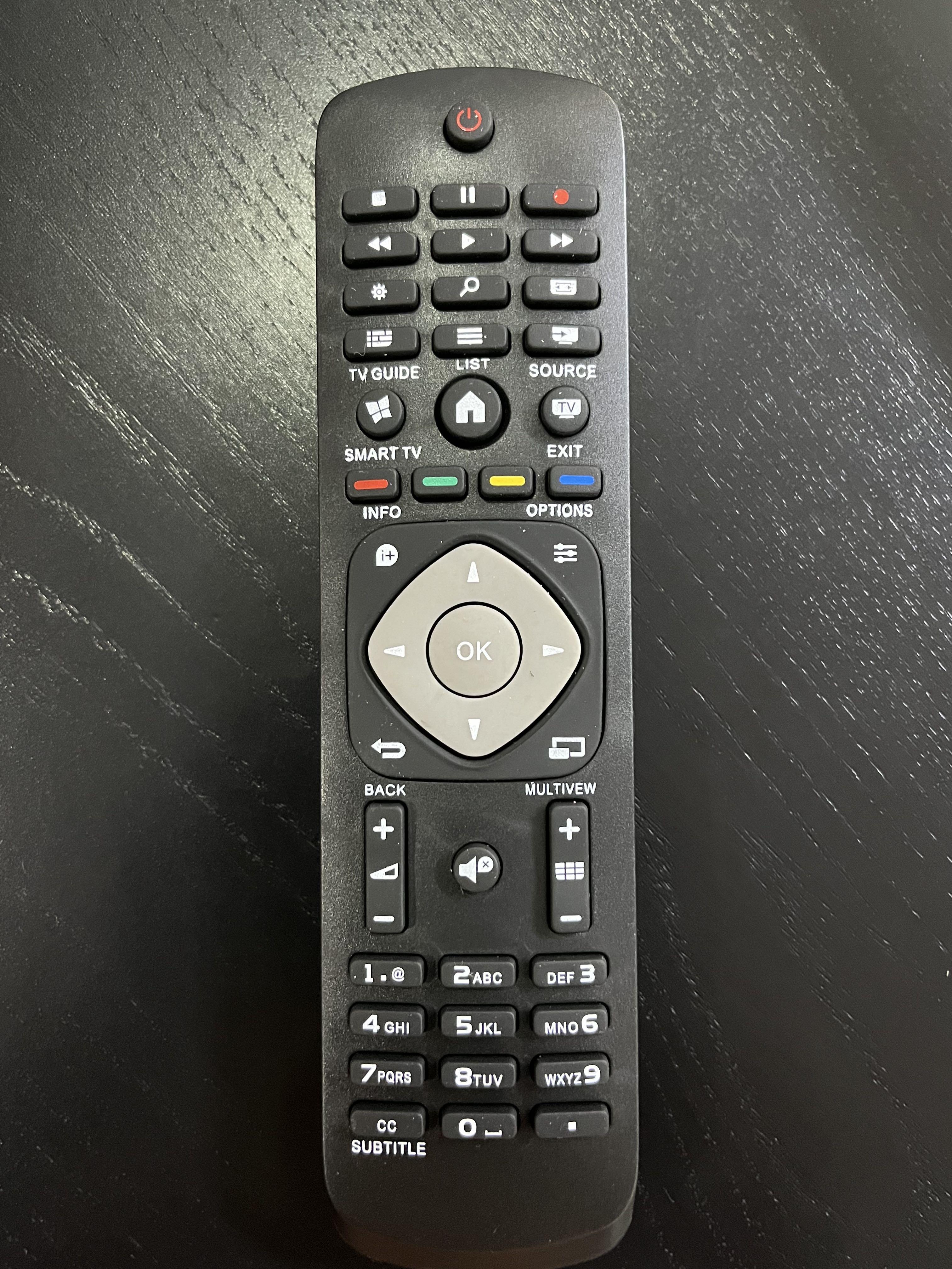 Philips TV remote control, TV & Home Appliances, TV & Entertainment, TV ...
