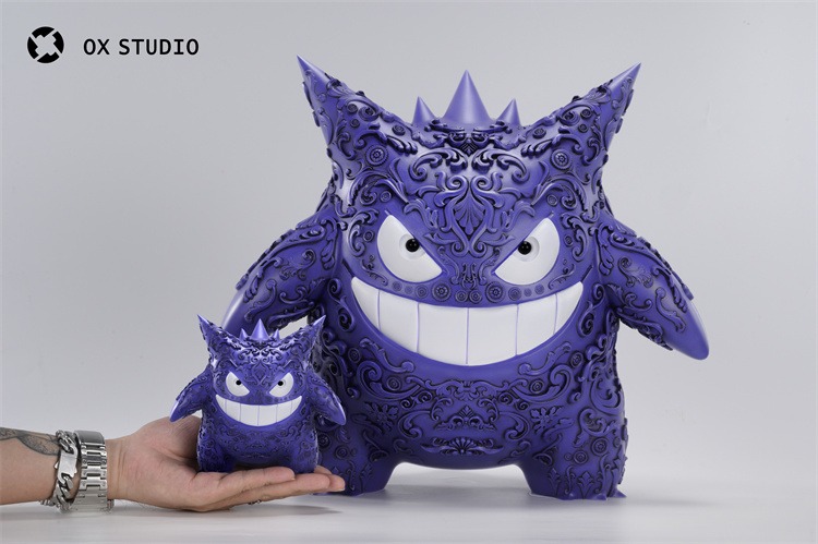 [PO] OX Studio - Pokemon Small & Big Scale Tattoo Gengar - Statues GK ...