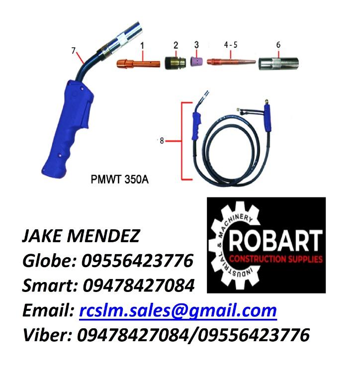 POWERCRAFT MIG WELD TORCH – PMWT 350A, Commercial & Industrial ...