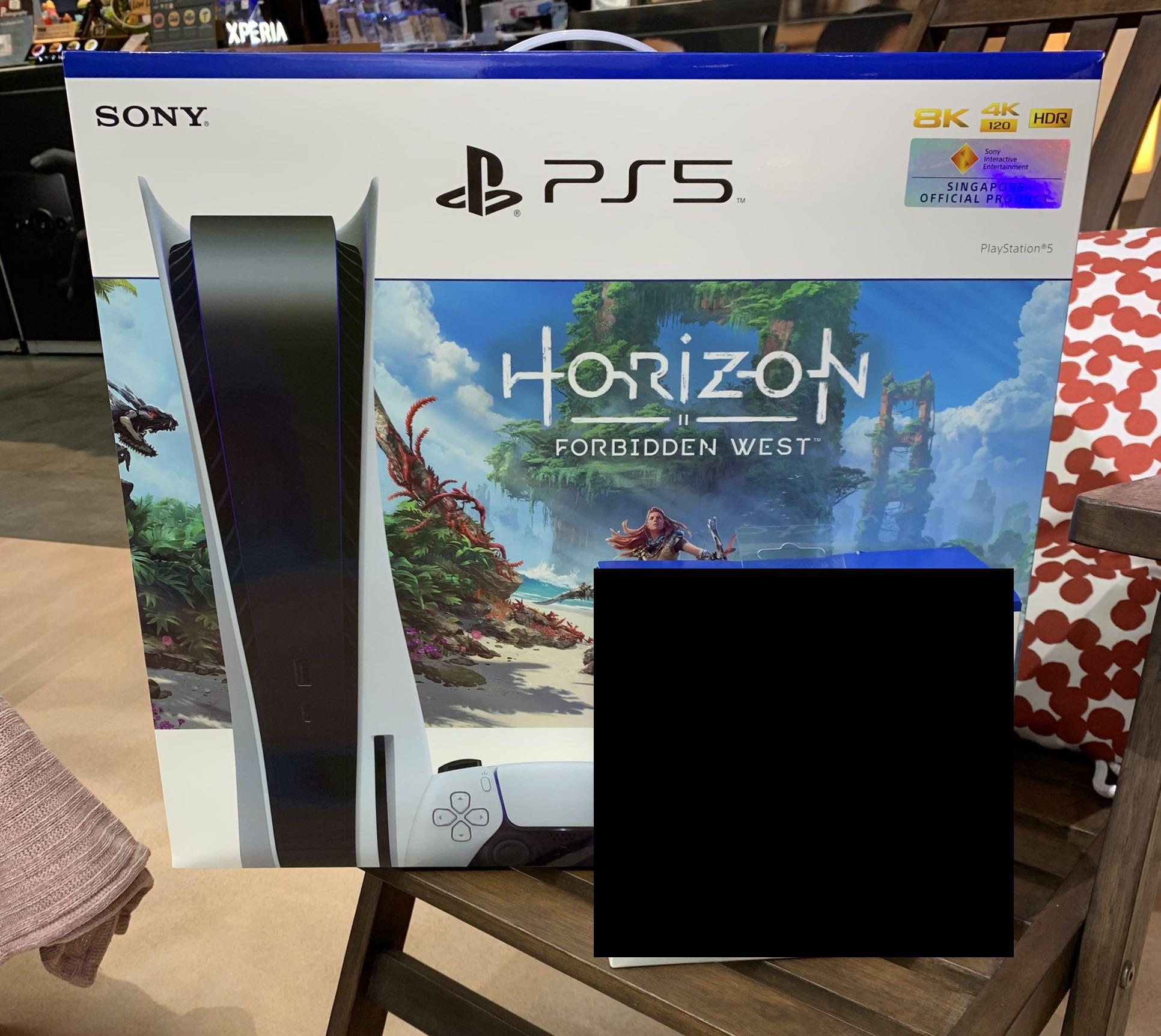 PS5 Disc Version (Horizon forbidden west bundle), Video Gaming, Video ...