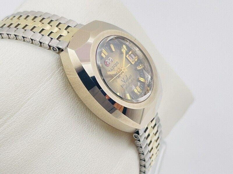 RADO BALBOA V AUTOMATIC Astendate Cut Glass Gold Dial Women's Swiss ...
