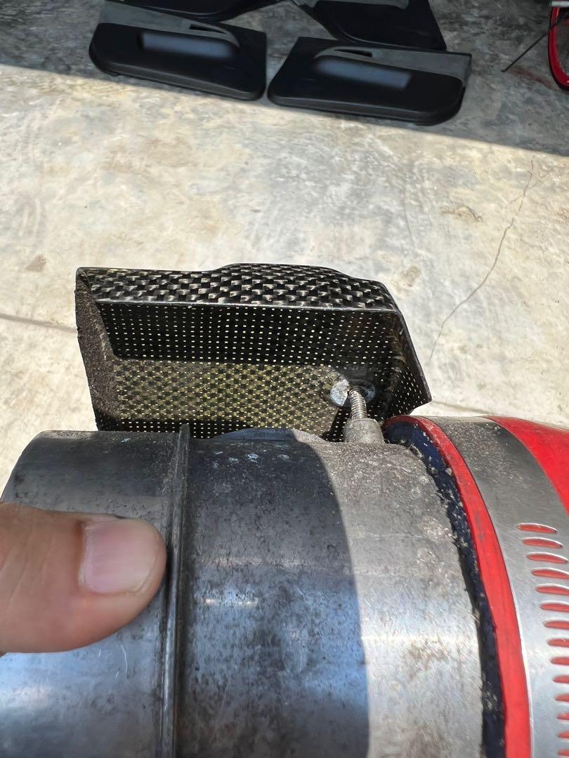 (RARE) CWEST Air Flow Sensor Cover in Carbon Fibre for Subaru Impreza ...