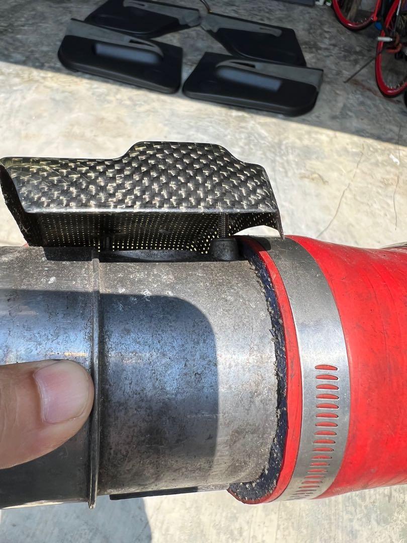 (RARE) CWEST Air Flow Sensor Cover in Carbon Fibre for Subaru Impreza ...