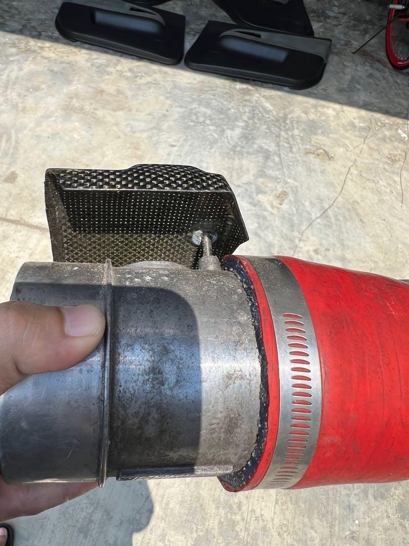 (RARE) CWEST Air Flow Sensor Cover in Carbon Fibre for Subaru Impreza ...