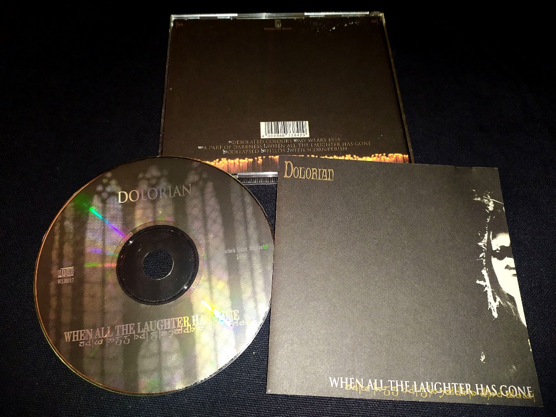 (RARE) Dolorian 'When All The Laughter Has Gone' CD Death Doom Black ...