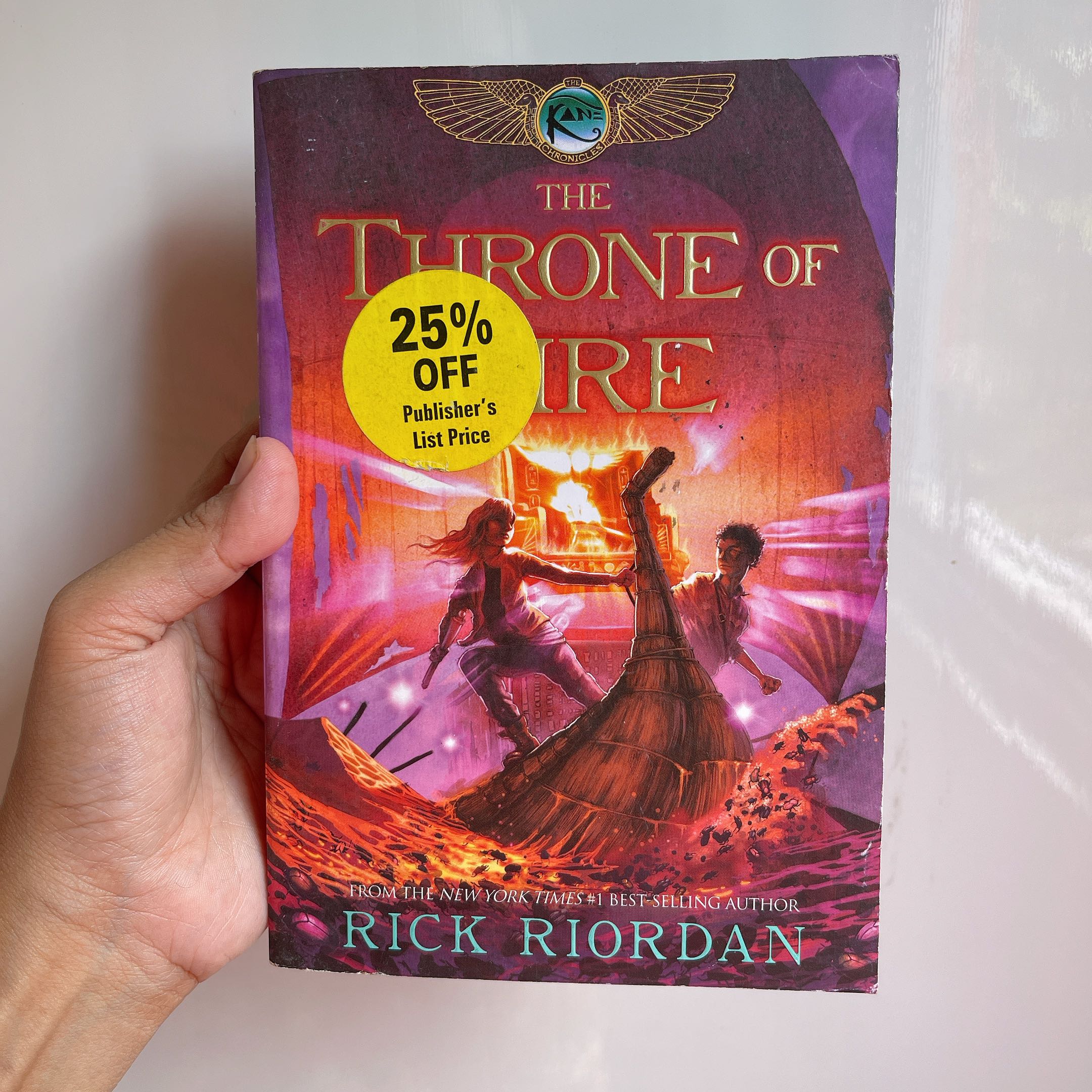 Rick Riordan Books (Throne of Fire), Hobbies & Toys, Books & Magazines ...