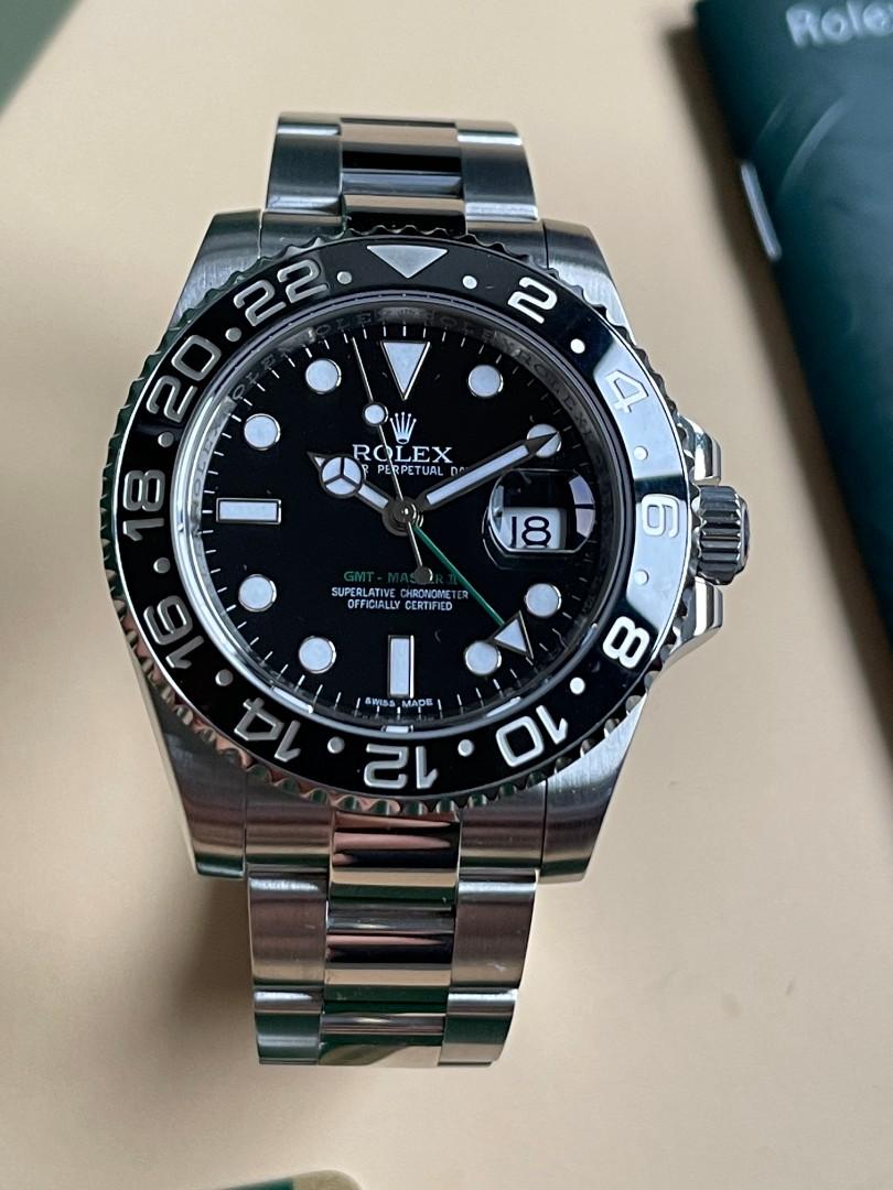 Rolex GMT Master Green Arrow, Luxury, Watches on Carousell