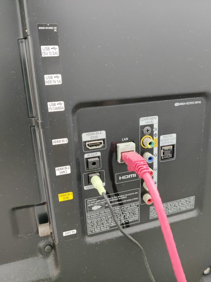 Samsung 46 inch Smart TV UA46F7100, TV & Home Appliances, TV ...