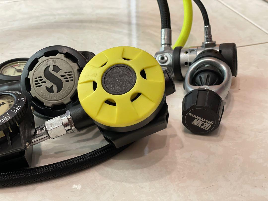 Scubapro Mk20 + S550, Sports Equipment, Other Sports Equipment and ...