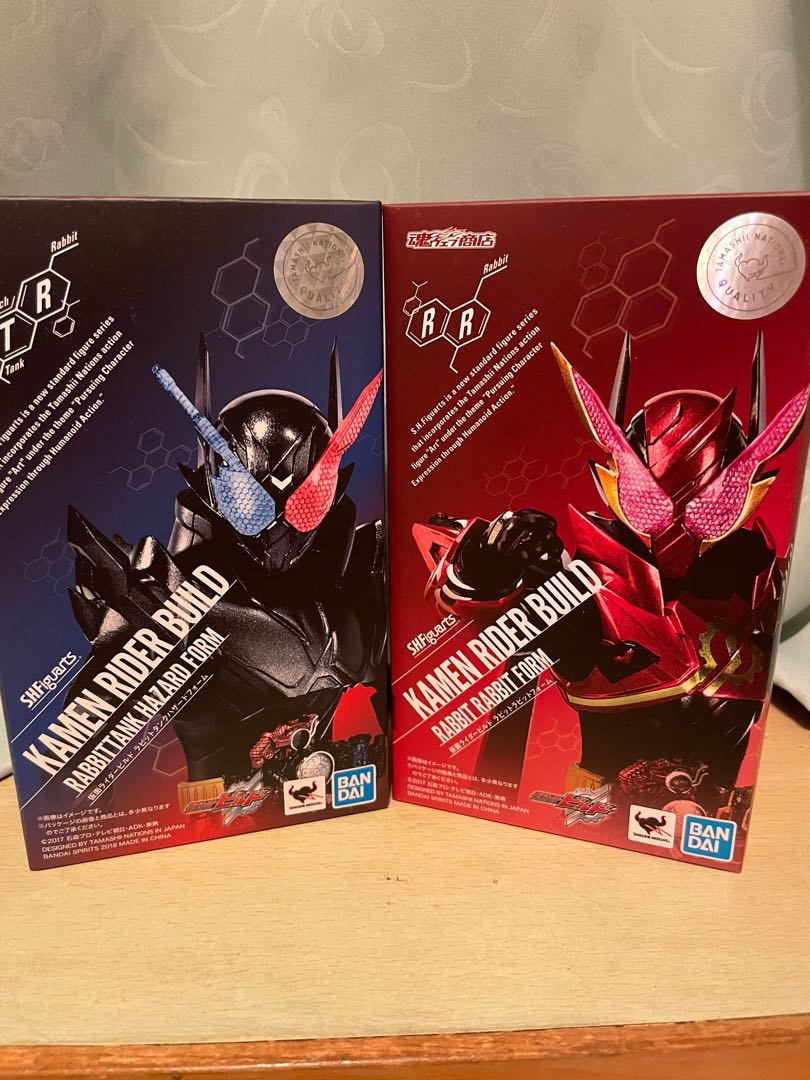 SHF - Kaman Rider Build Hazard Form+ Rabbit Rabbit Form, 興趣及遊戲, 玩具 & 遊戲 ...