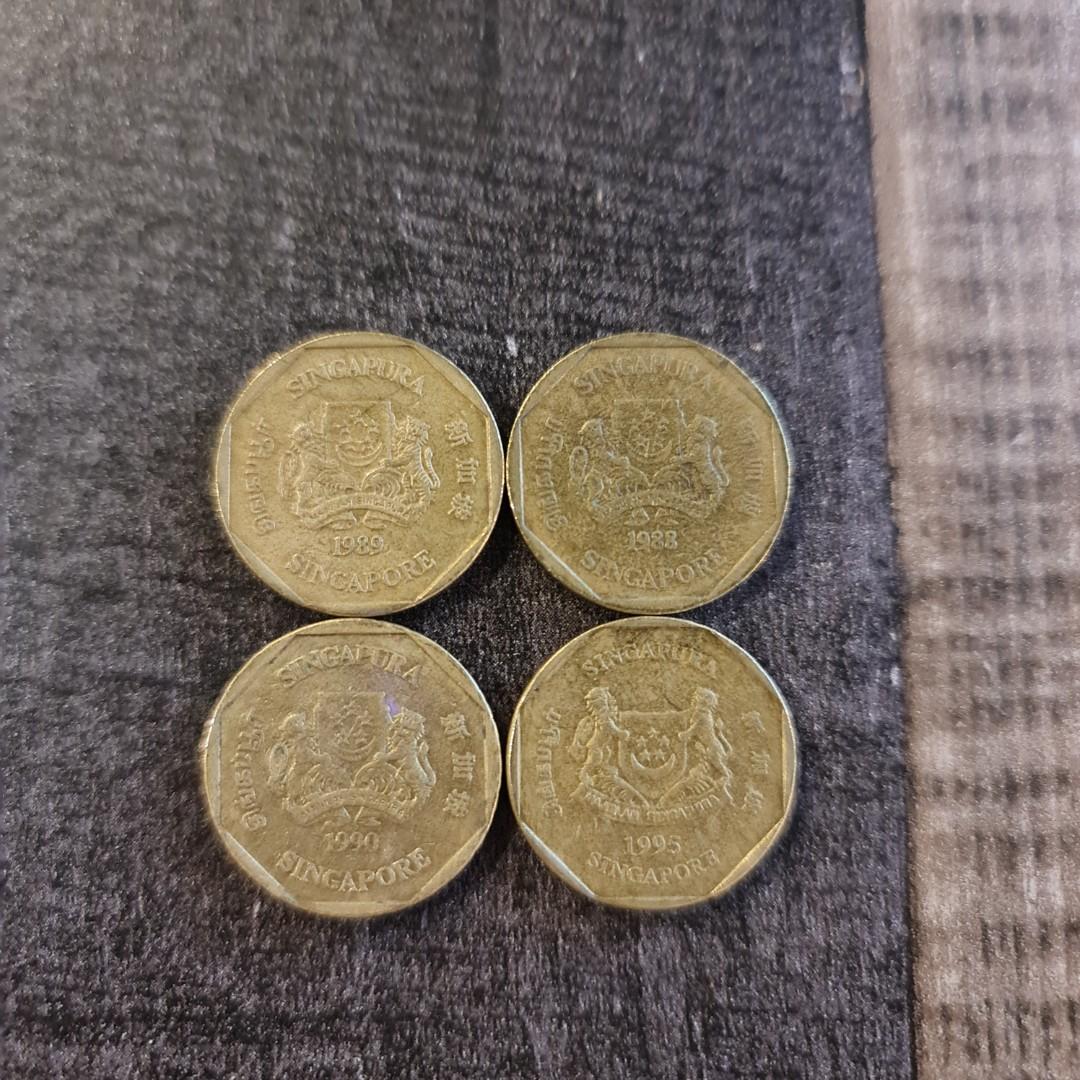 Singapore Feng Shui Coins, MRT Train ( 八卦钱币 ), Hobbies & Toys ...