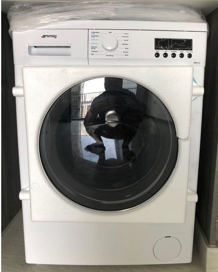 Smeg Washer & Dryer Machine- 2 in 1 (Brand New) - Model : WDF 7512, TV ...