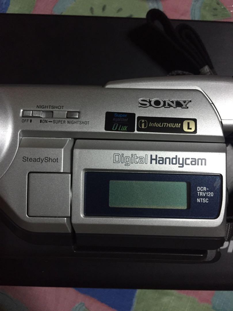 Sony Digital Camcorder DCR TRV 120, Photography, Video Cameras on Carousell