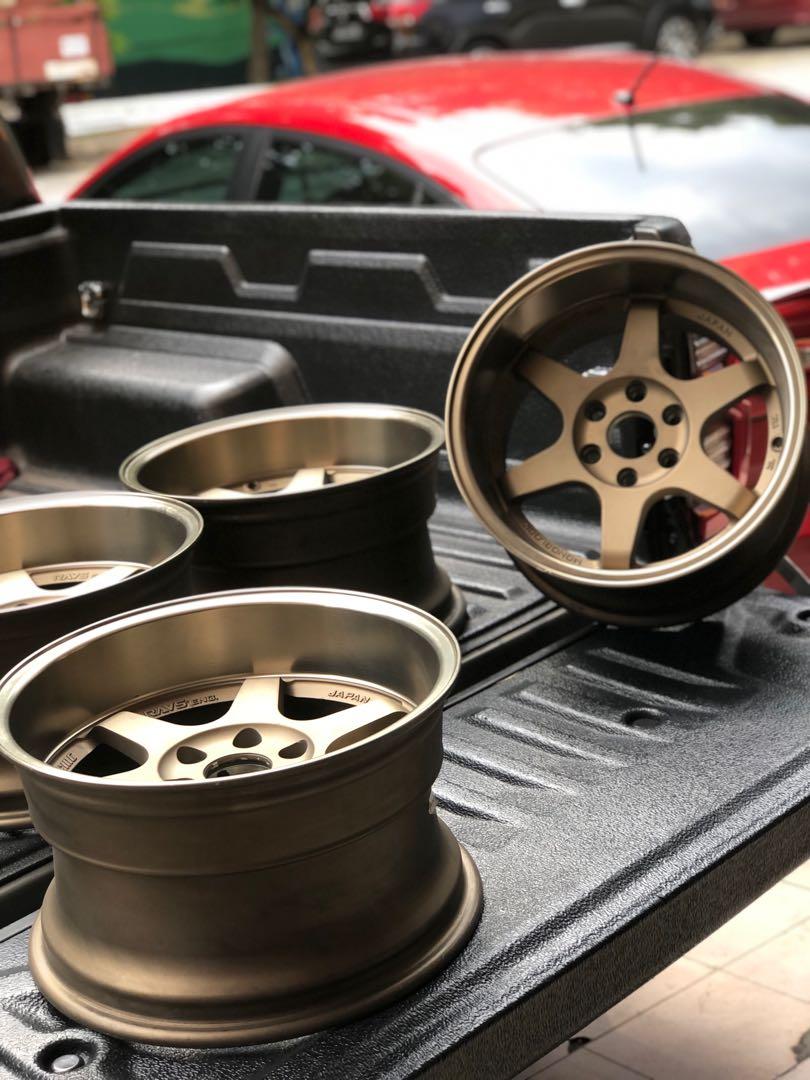 Sport Rim Te37 16 4x4 navara, Auto Accessories on Carousell