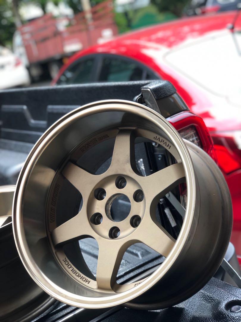 Sport Rim Te37 16 4x4 navara, Auto Accessories on Carousell