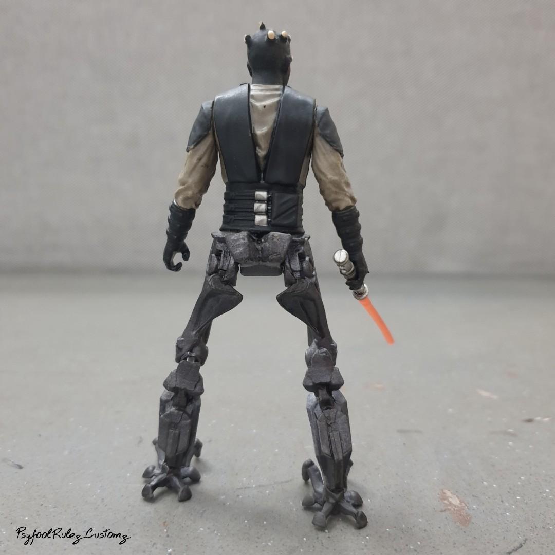 Star Wars custom 3.75" Darth Maul Cyborg figure, Hobbies & Toys, Toys ...