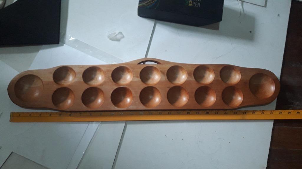 Sungka Board, Hobbies & Toys, Toys & Games on Carousell