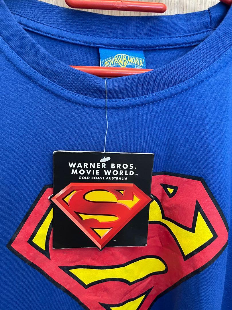 Superman T-Shirt (Movie World), Men's Fashion, Tops & Sets, Tshirts ...