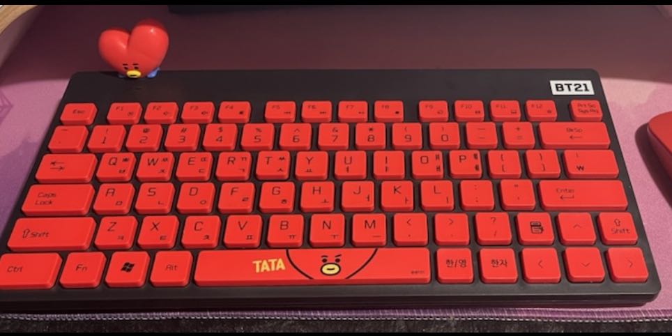 BT21 TATA Wireless Keyboard, Computers & Tech, Parts & Accessories ...