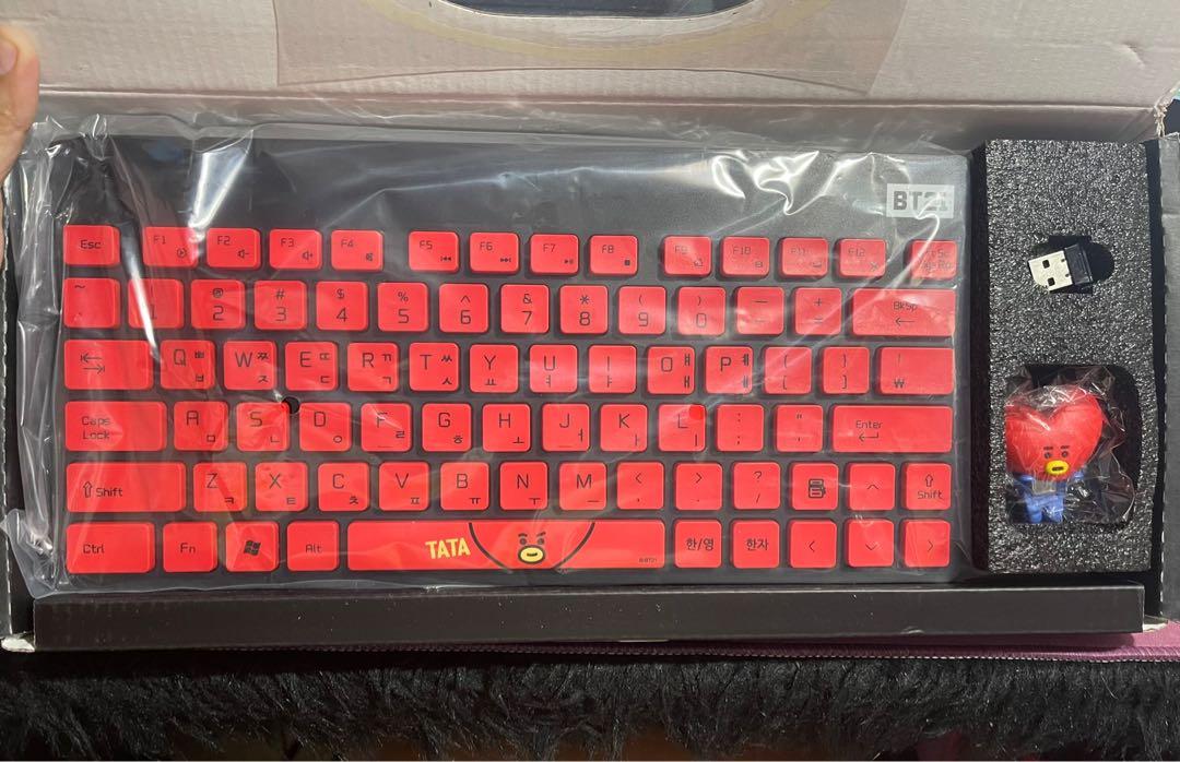 BT21 TATA Wireless Keyboard, Computers & Tech, Parts & Accessories ...