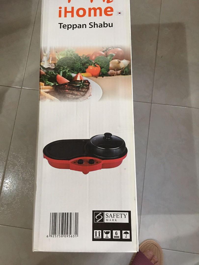 Teppan shabu BBQ an steam boat i-TS6683, TV & Home Appliances, Other ...