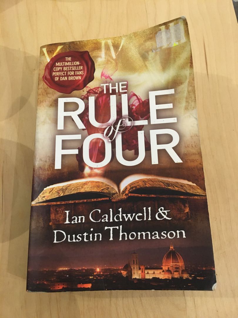 The Rule of Four, Hobbies & Toys, Books & Magazines, Fiction & Non ...