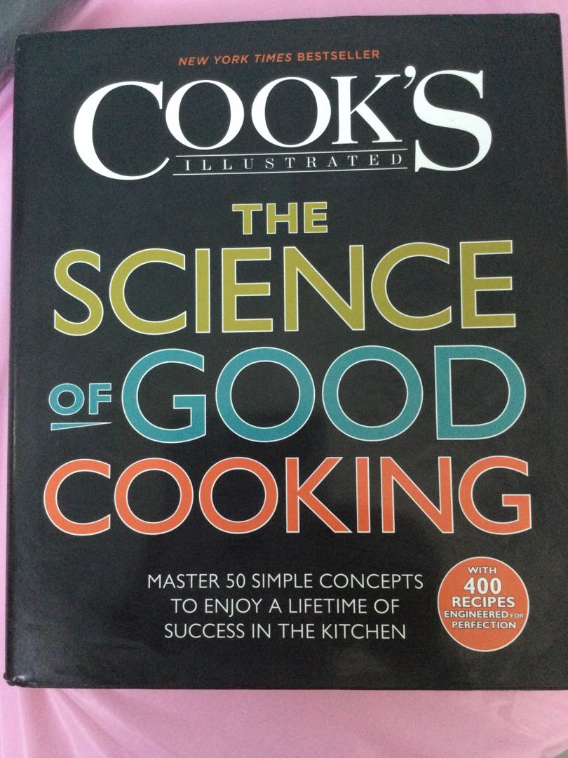 The science of good cooking, Hobbies & Toys, Books & Magazines, Fiction ...
