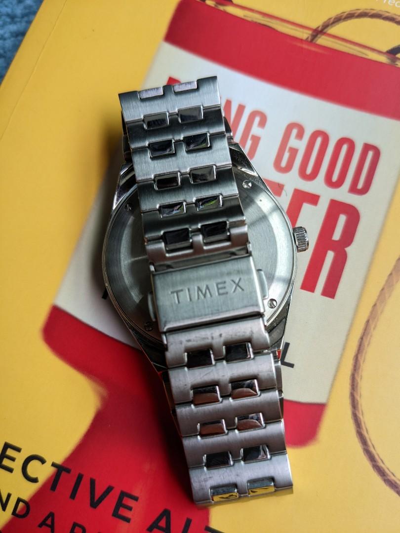 FSOT Timex Q GMT Batman, Men's Fashion, Watches & Accessories, Watches ...