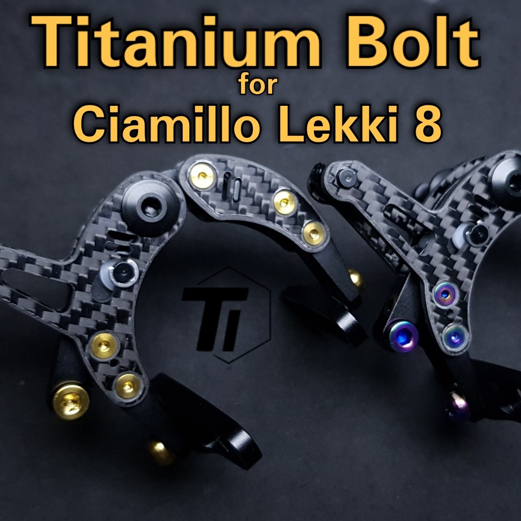 Titanium Bolt for Ciamillo Lekki 8 Upgrade Kit | Zero Gravity Road ...