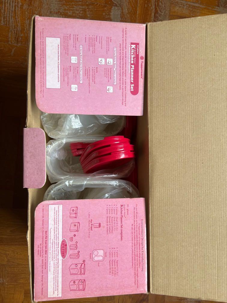 Tupperware kitchen planner set, Furniture & Home Living, Kitchenware ...