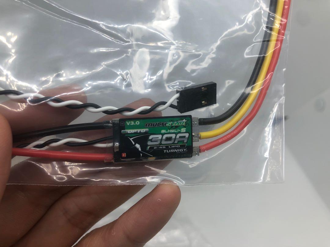 (全新)Turnigy MultiStar 30A BLHeli-S Rev16 V3 ESC 2~4S (Opto), 興趣及遊戲, 玩具 ...