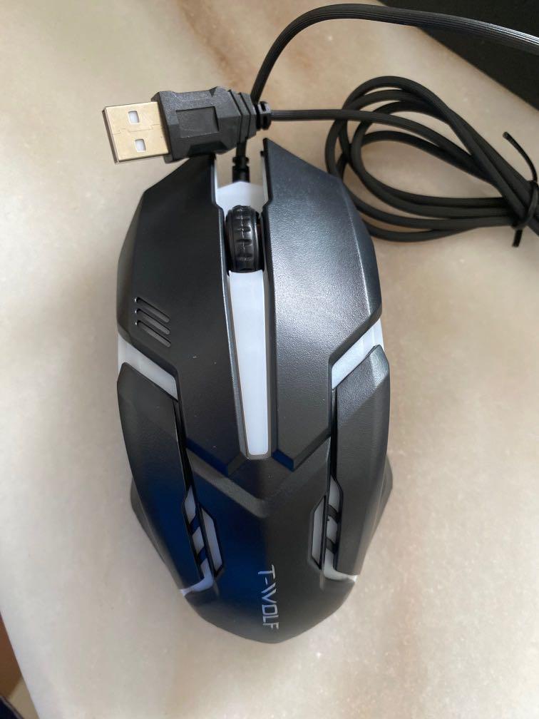 T Wolf Tf200 Gaming Keyboard And Mouse Set Computers And Tech Parts And Accessories Computer