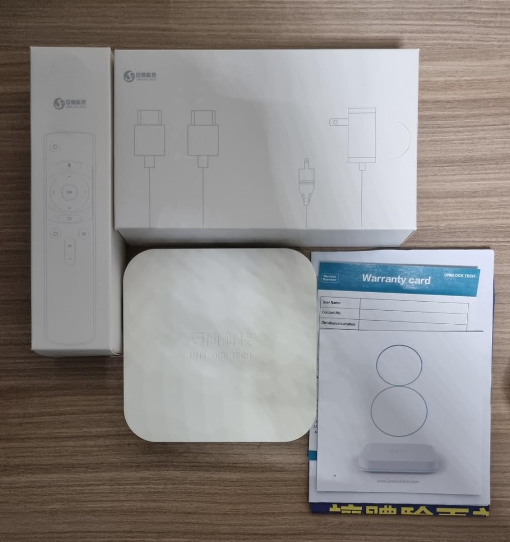 UBox 8 Pro Max | Unblock Tech 8, TV & Home Appliances, TV ...