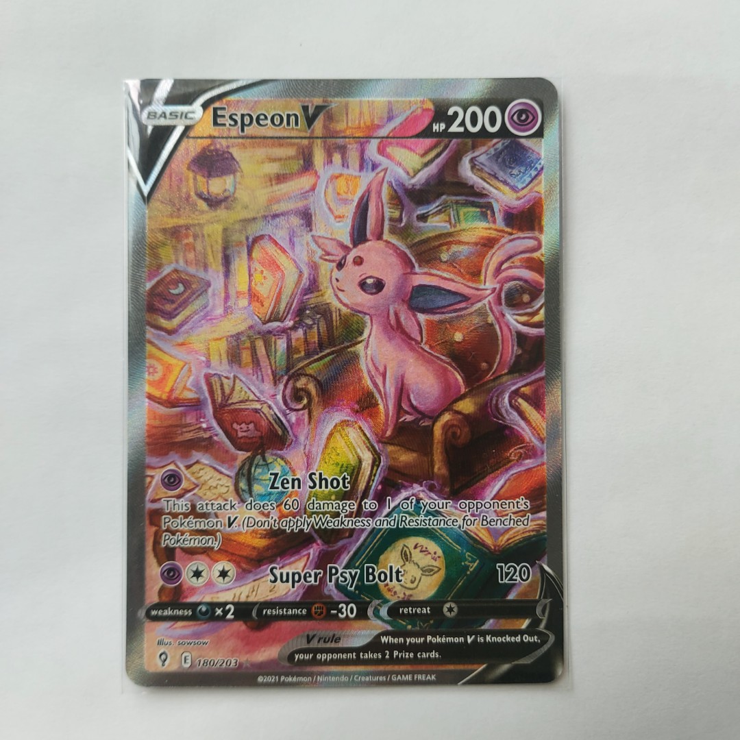 Evolving Skies | Espeon V AA | Pokemon Trading card Game | Pokemon TCG ...
