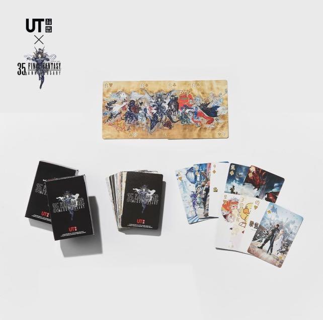 Uniqlo x Final Fantasy 35th Anniversary Deck, Hobbies & Toys, Toys ...