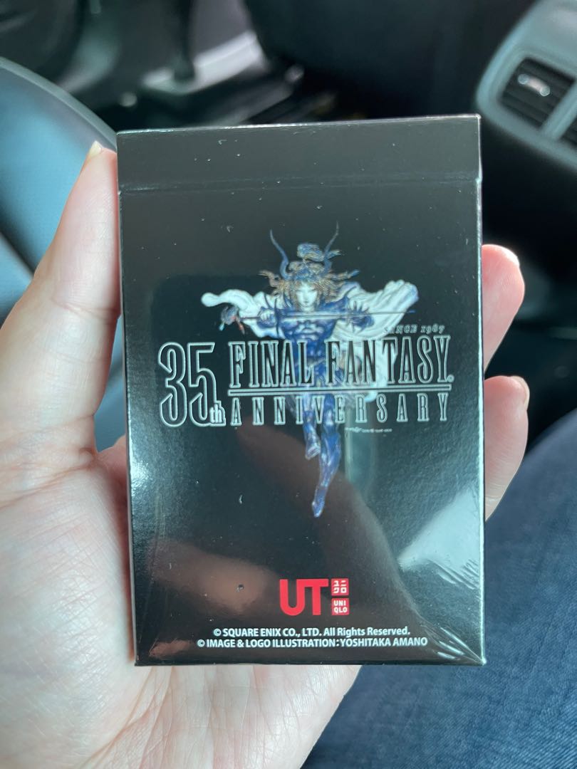 Uniqlo x Final Fantasy 35th Anniversary Deck, Hobbies & Toys, Toys ...