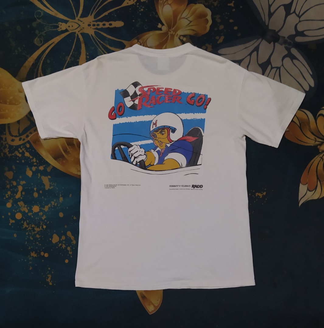 Vintage 1997 Speed Racer shirt, Men's Fashion, Tops & Sets, Tshirts ...
