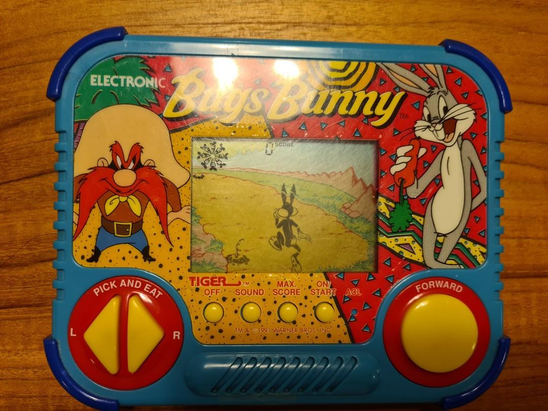 Vintage rare Electronic Bugs Bunny game, Video Gaming, Video Games ...