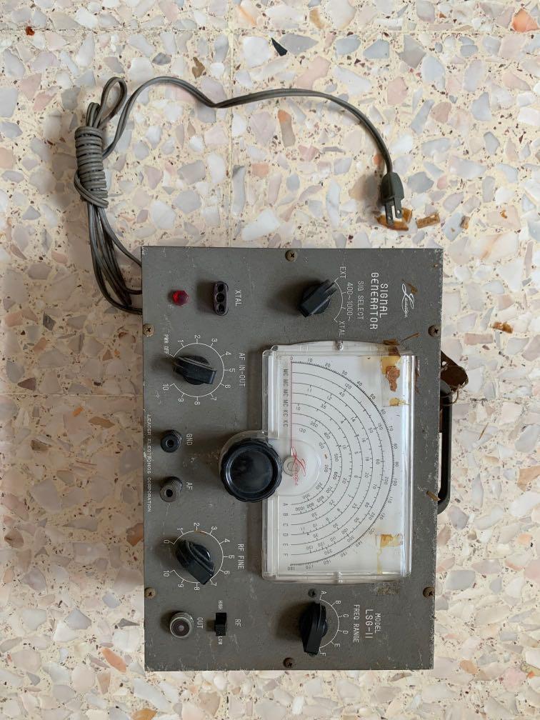 Vintage signal generator from 60s, Audio, Other Audio Equipment on ...