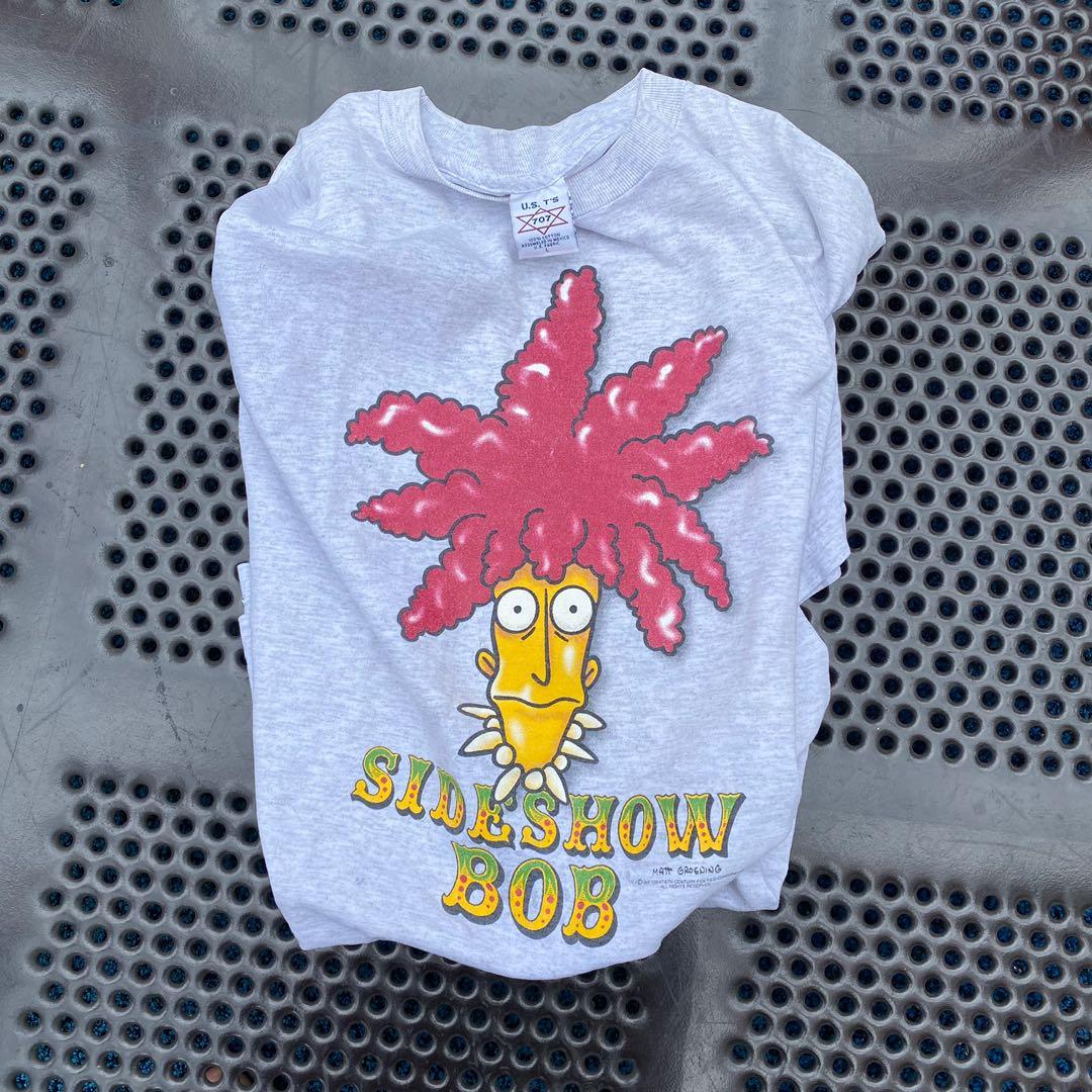 vintage Simpsons Sideshow Bob tee, Men's Fashion, Tops & Sets, Tshirts ...