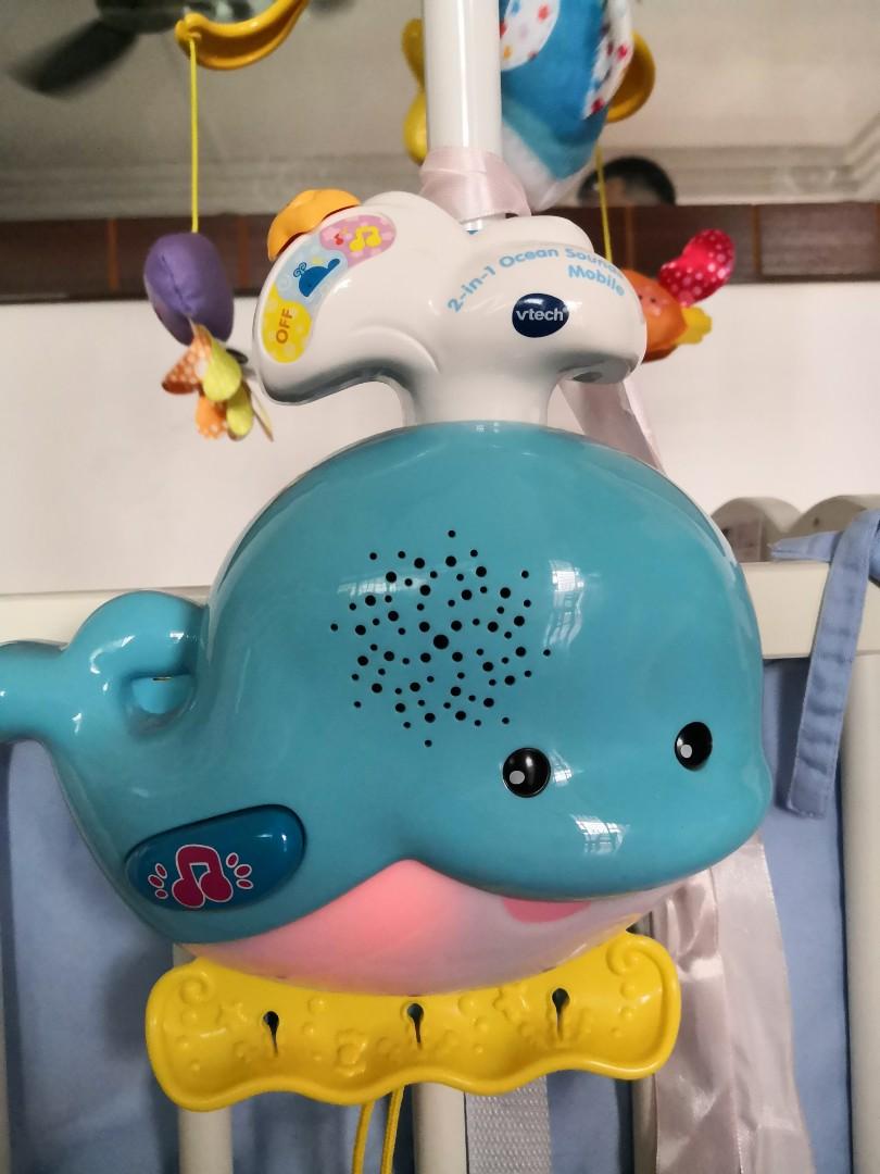 Vtech soothing ocean slumber mobile, Babies & Kids, Infant Playtime on ...