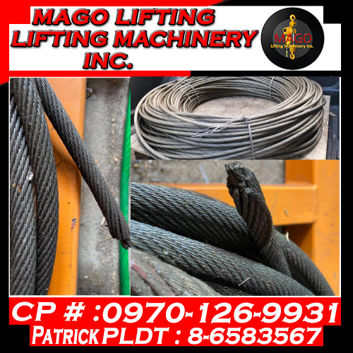 wire rope for mobile crane, Commercial & Industrial, Construction ...