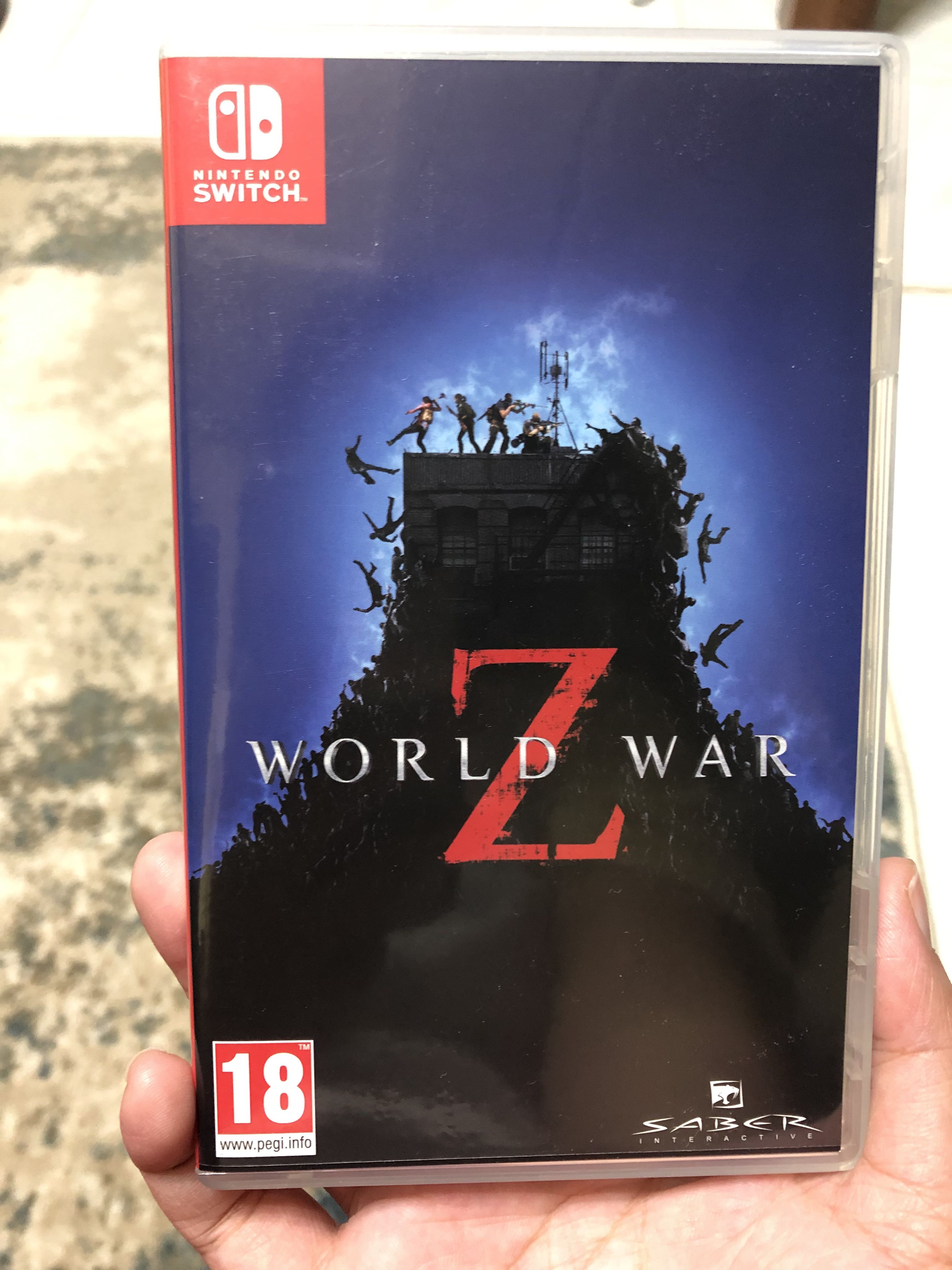 World War Z Nintendo Switch Game Preloved Original, Video Gaming, Video ...