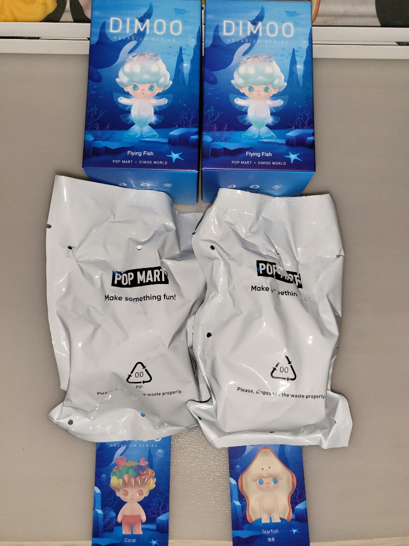 WTS/WTT DIMOO AQUARIUM SERIES, Hobbies & Toys, Toys & Games on Carousell