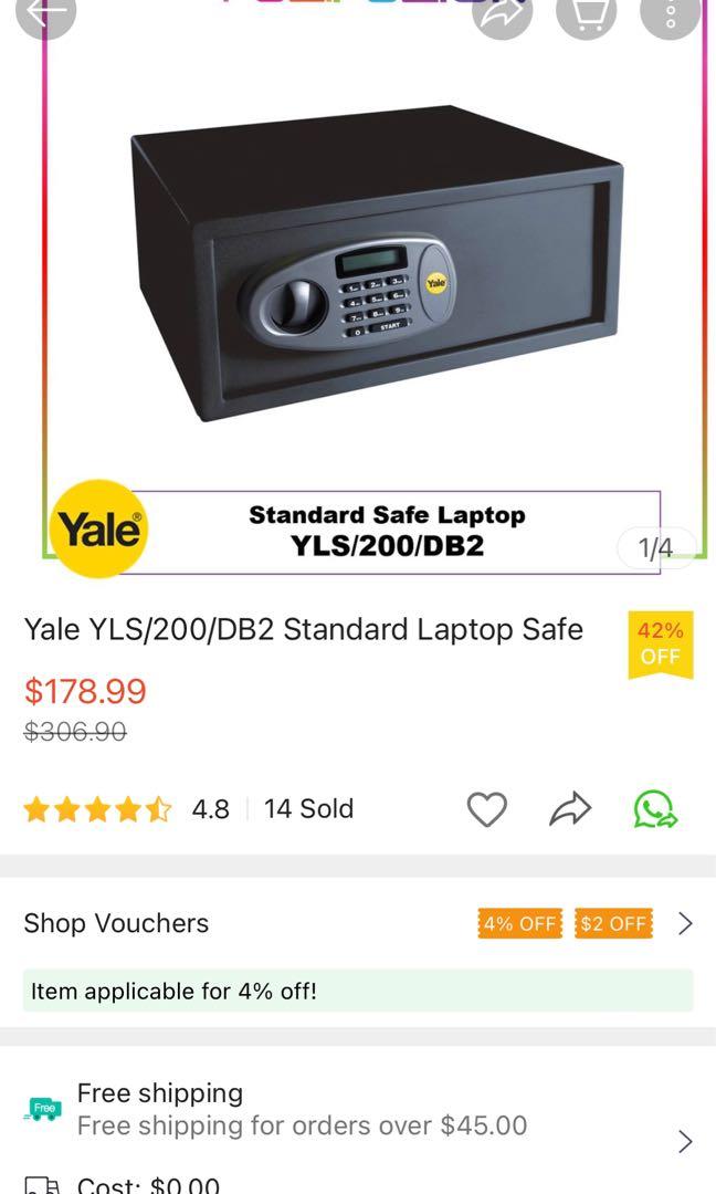 Yale safety box with safety keys, Furniture & Home Living, Home ...